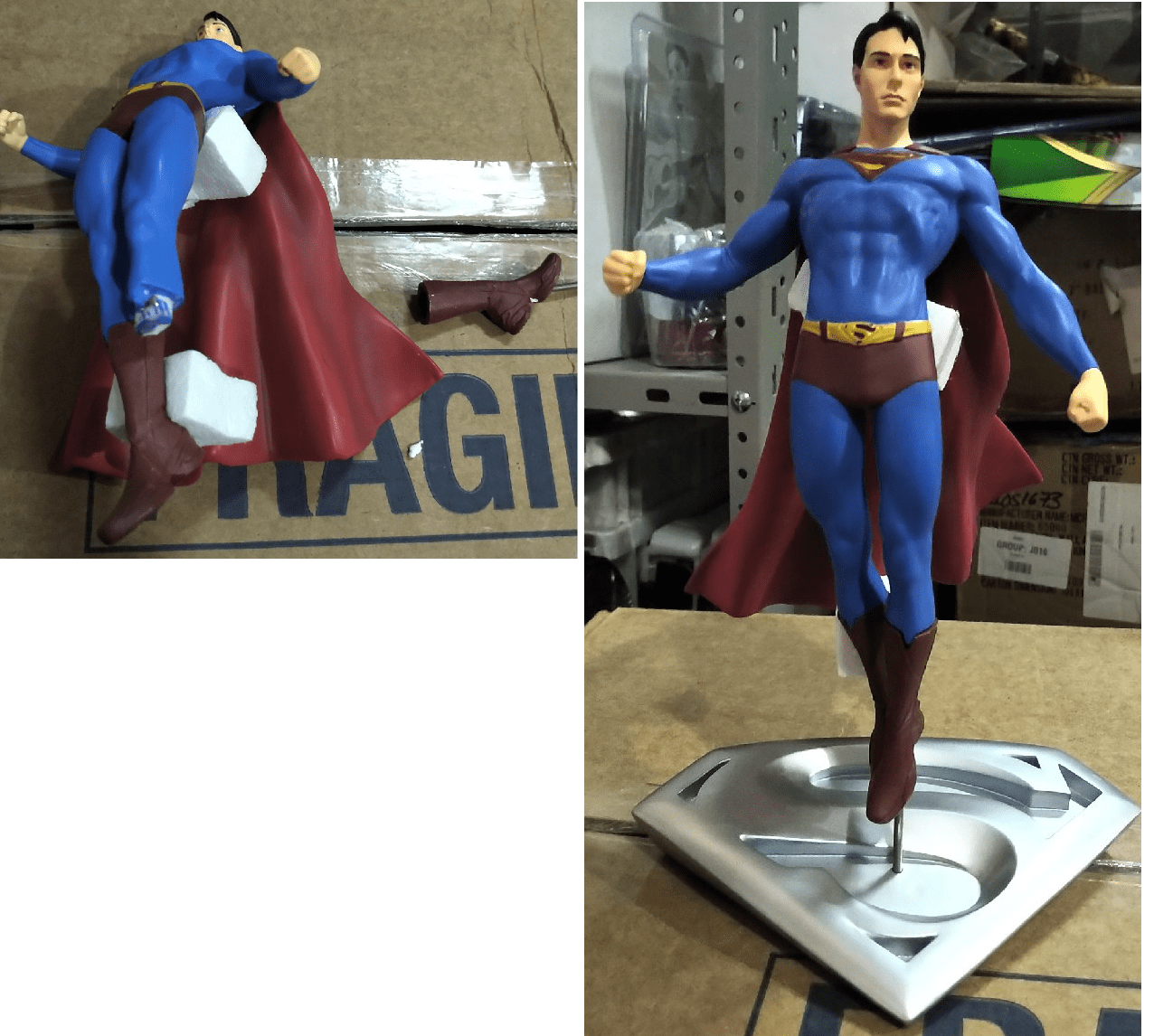 DC Direct Superman Returns In Flight Statue