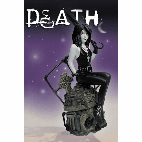 DC Direct Vertigo Sandman Death Porcelain Statue