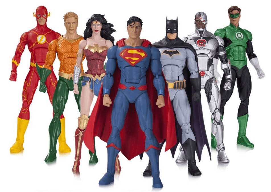 DC Icons Justice League Rebirth Figure Set