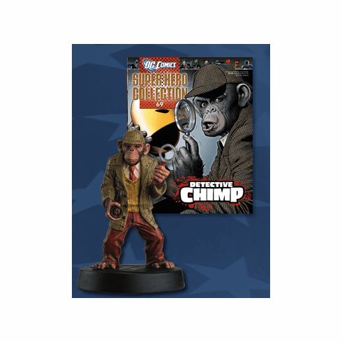 DC Super Hero Collection Magazine #69 Detective Chimp Figurine