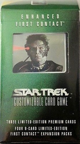 Decipher Star Trek CCG Enhanced First Contact Bareil of Borg Box