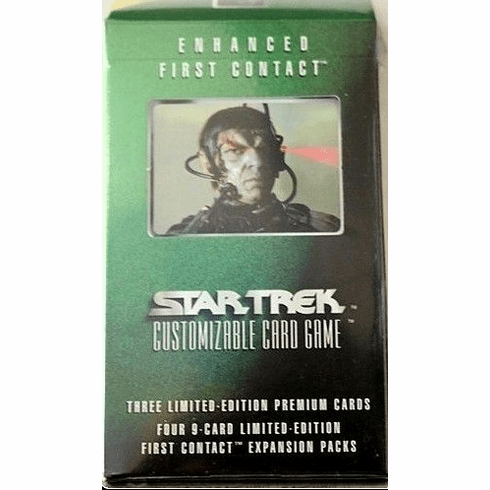 Decipher Star Trek CCG Enhanced First Contact Tomalak of Borg Box