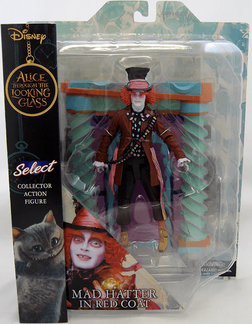 Diamond Select Alice Through the Looking Glass Mad Hatter in Red Coat ...