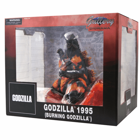 Diamond Select SDCC 2020 1995 Godzilla Burning Godzilla Diorama