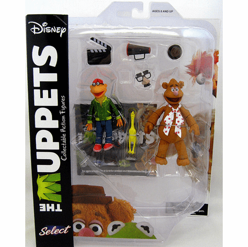 Diamond Select The Muppets Fozzie and Scooter Set