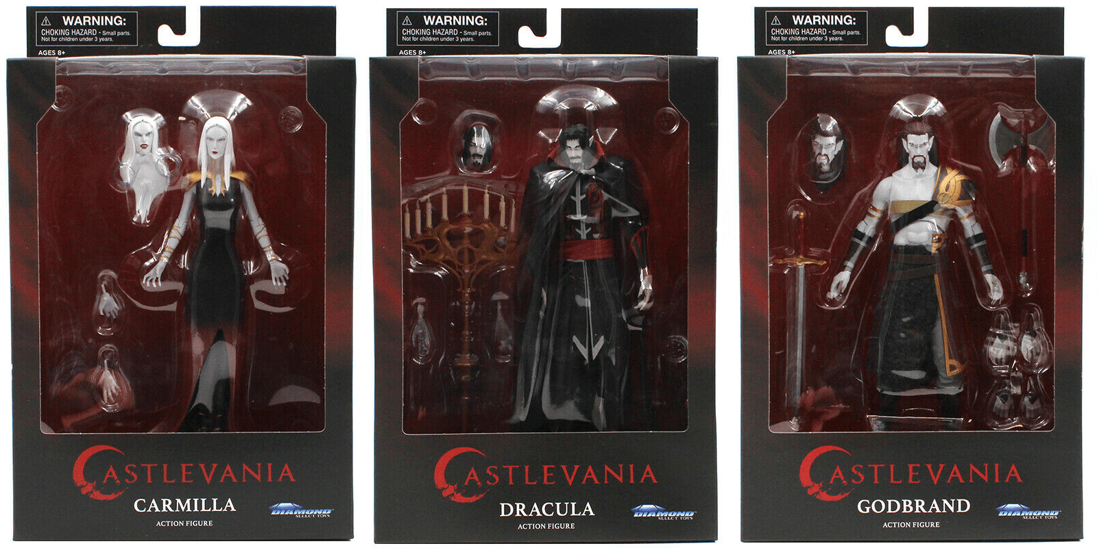 Diamond Select Toys Castlevania Series 2 Action Figure Set