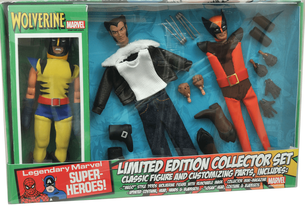 Diamond Select Toys Marvel Retro Wolverine Figure Set