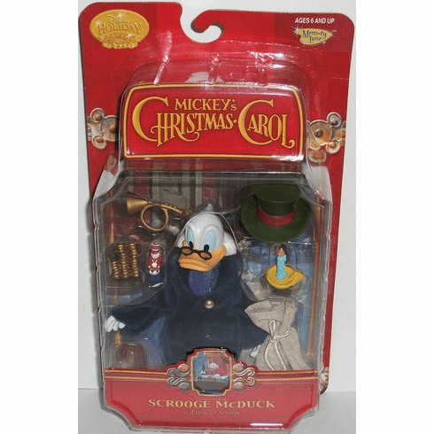 Disney Mickey's Christmas Carol Scrooge McDuck Figure