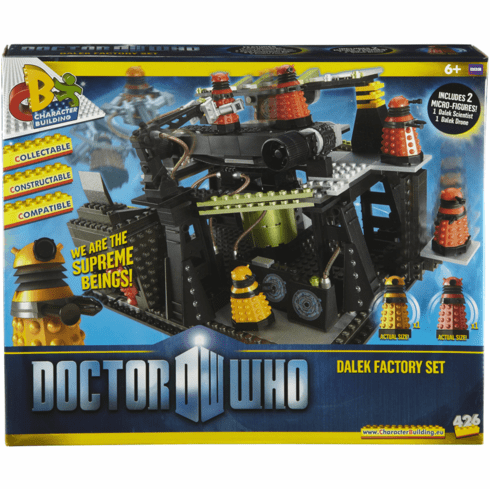 Doctor Who Character Building Dalek Factory Set