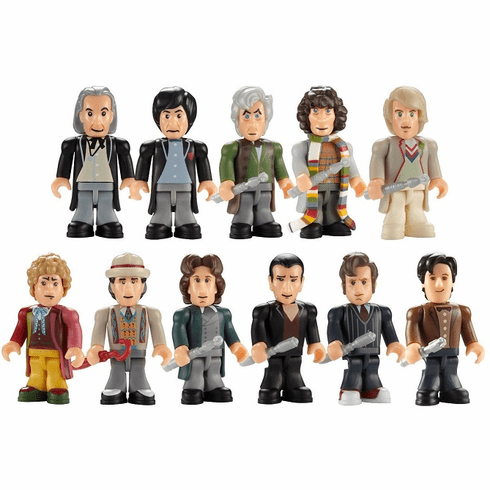 Doctor Who The Eleven Doctors Micro Figures Set