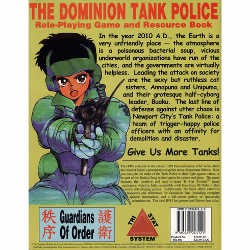 Dominion Tank Police RPG Core Rules