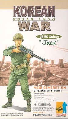 Dragon Korean War Pusan 1950 USMC Sniper Jack Figure