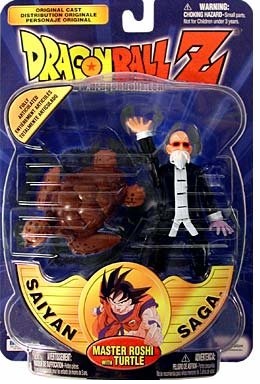 Dragonball Z Saiyan Saga Master Roshi with Turtle Figure