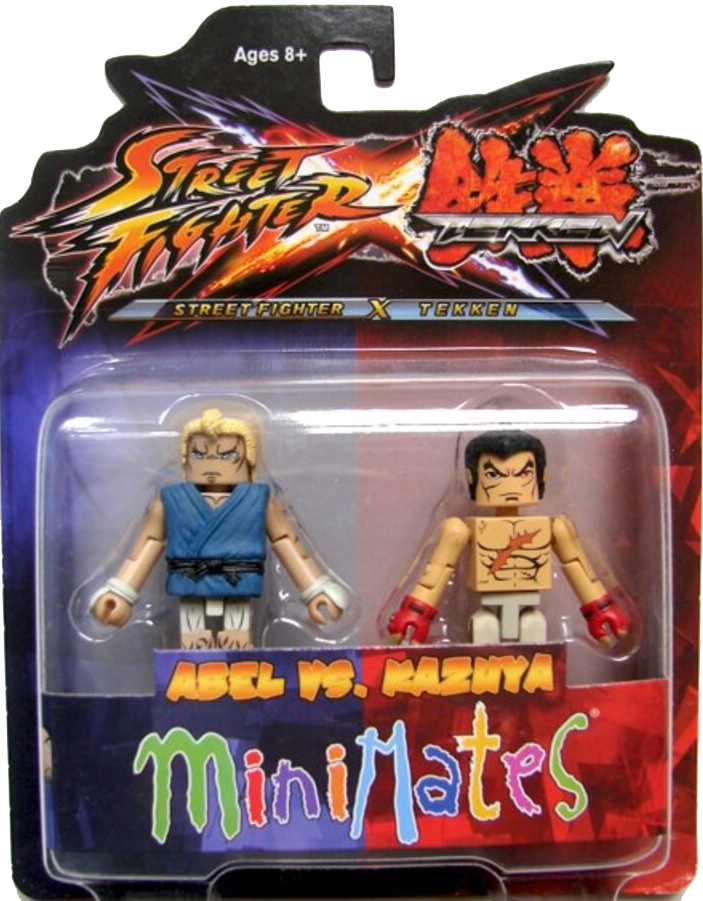 DST Street Fighter X Tekken Abel vs Kazuya Minimates Figure Set