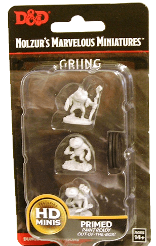 Dungeons and Dragons Nolzur's Marvelous Miniatures Grung 3-Pack
