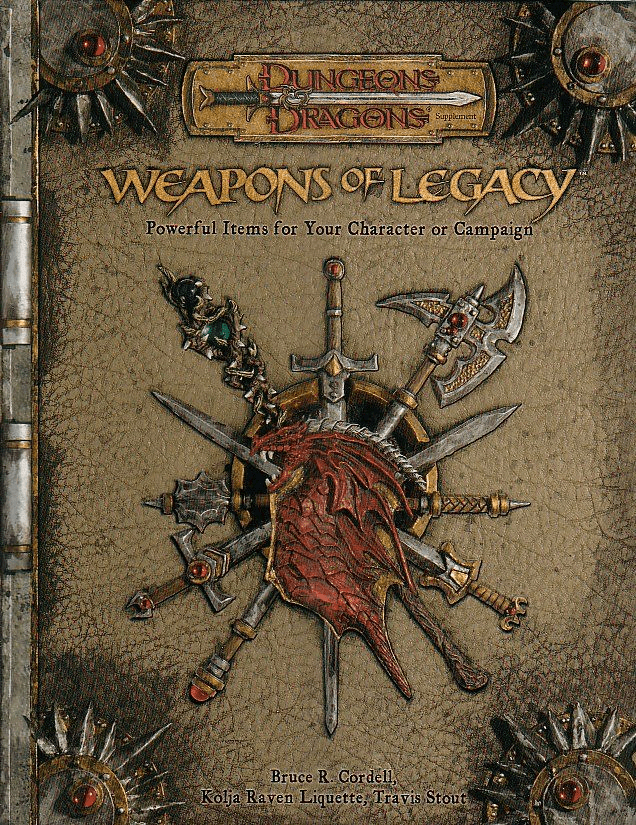 Dungeons & Dragons Weapons of Legacy Sourcebook