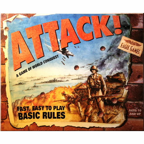 Eagle Games Attack! Board Game