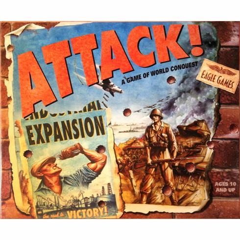 Eagle Games Attack! Expansion Board Game