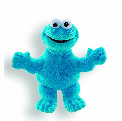 Enesco Sesame Street Cookie Monster Finger Puppet