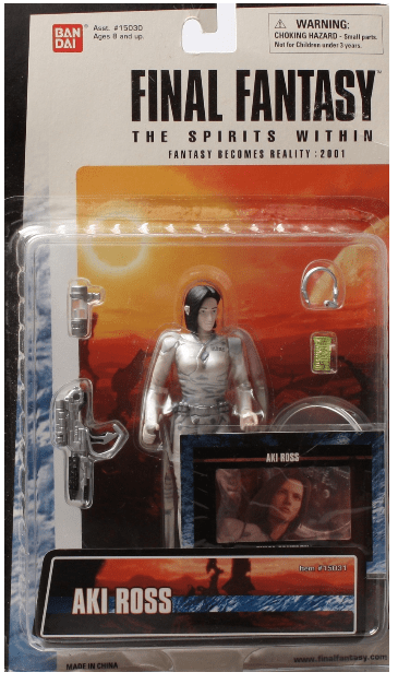 Bandai Final Fantasy Spirits Within Aki Ross Figure