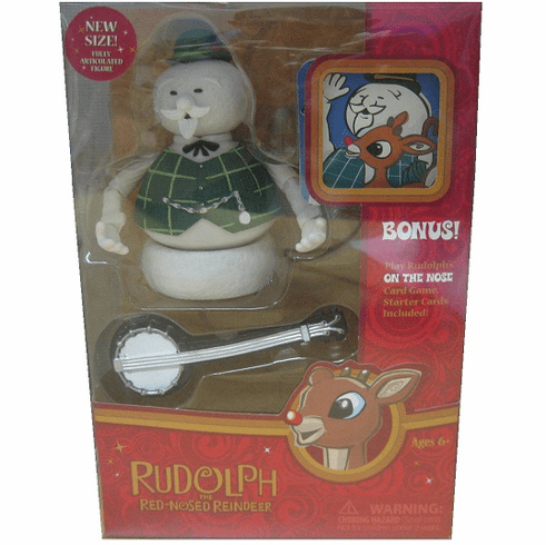 Forever Fun Rudolph the Red-Nosed Reindeer Snowman Figure