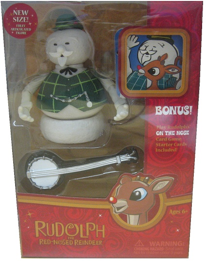 Forever Fun Rudolph the Red-Nosed Reindeer Snowman Figure