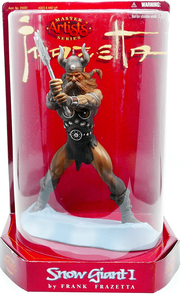 Frank Frazetta Master Artists Series Snow Giant Figure