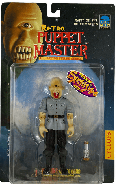 Full Moon Puppet Master Retro Cyclops Previews Exclusive Figure