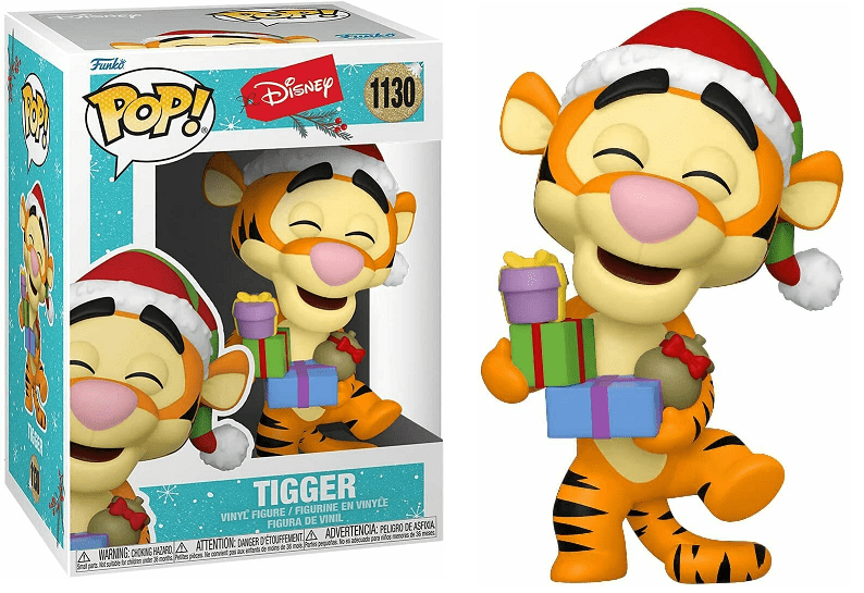 Funko Disney Pop Vinyl 1130 Holiday Tigger Figure
