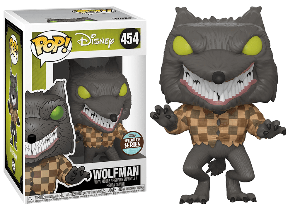 Funko Disney Pop Vinyl 454 Wolfman Figure