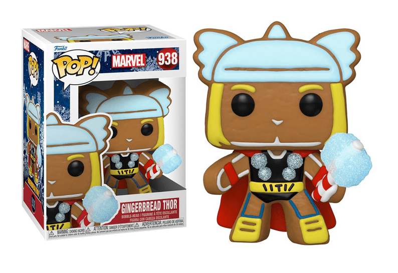 Funko Marvel Pop Vinyl 938 Gingerbread Thor Figure