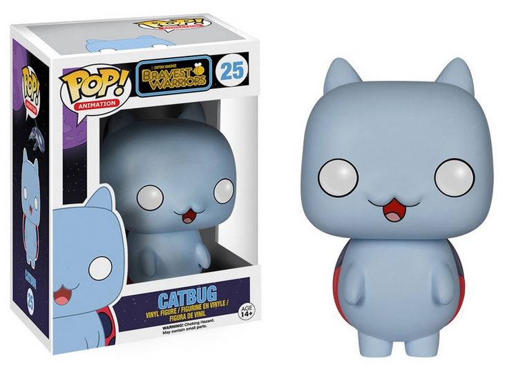 Funko Pop Vinyl Cartoon Hangover Bravest Warriors Catbug Figure