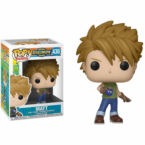 Funko Pop Animation Vinyl Digimon Matt Figure