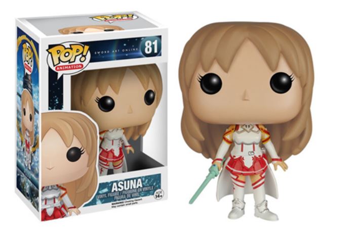 Funko Pop Animation Vinyl Sword Art Online Asuna Figure
