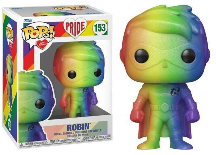 Funko Pop Heroes Vinyl 153 Batman Animated Series Pride Robin Figure