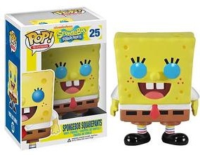 Funko Pop TV Vinyl 25 Sponge Bob Square Pants Figure