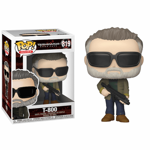 Funko Pop Movies Vinyl 819 Terminator Dark Fate T-800 Figure