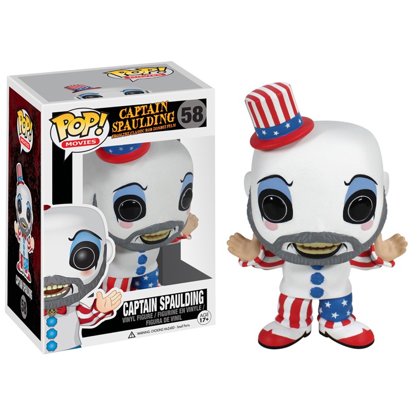 Funko Pop Movies Vinyl Captain Spaulding Figure