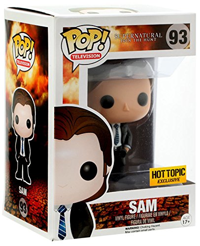 Funko Pop TV Vinyl Supernatural Sam in FBI Suit Variant Figure