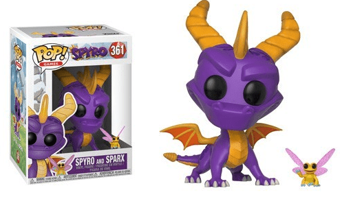 Funko Pop Vinyl Games Spyro & Sparx Figure