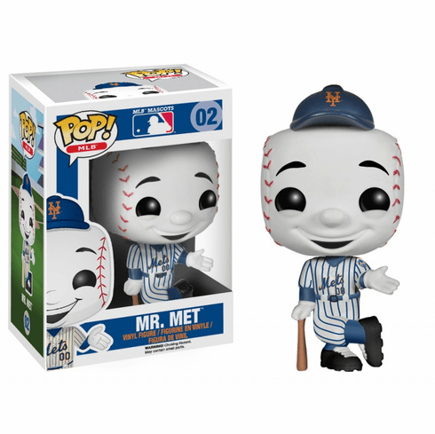 Funko Pop Vinyl MLB 02 New York Mets Mr. Met Figure