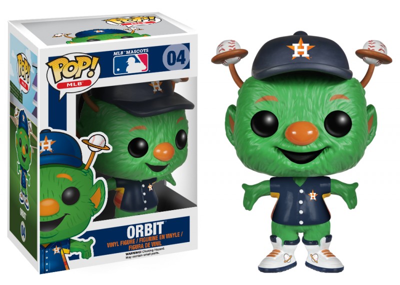 Funko Pop Vinyl MLB 04 Houston Astros Orbit Figure