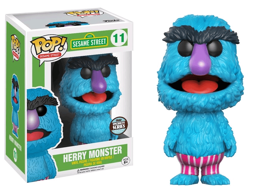 Funko Pop Vinyl Sesame Street Herry Monster Figure
