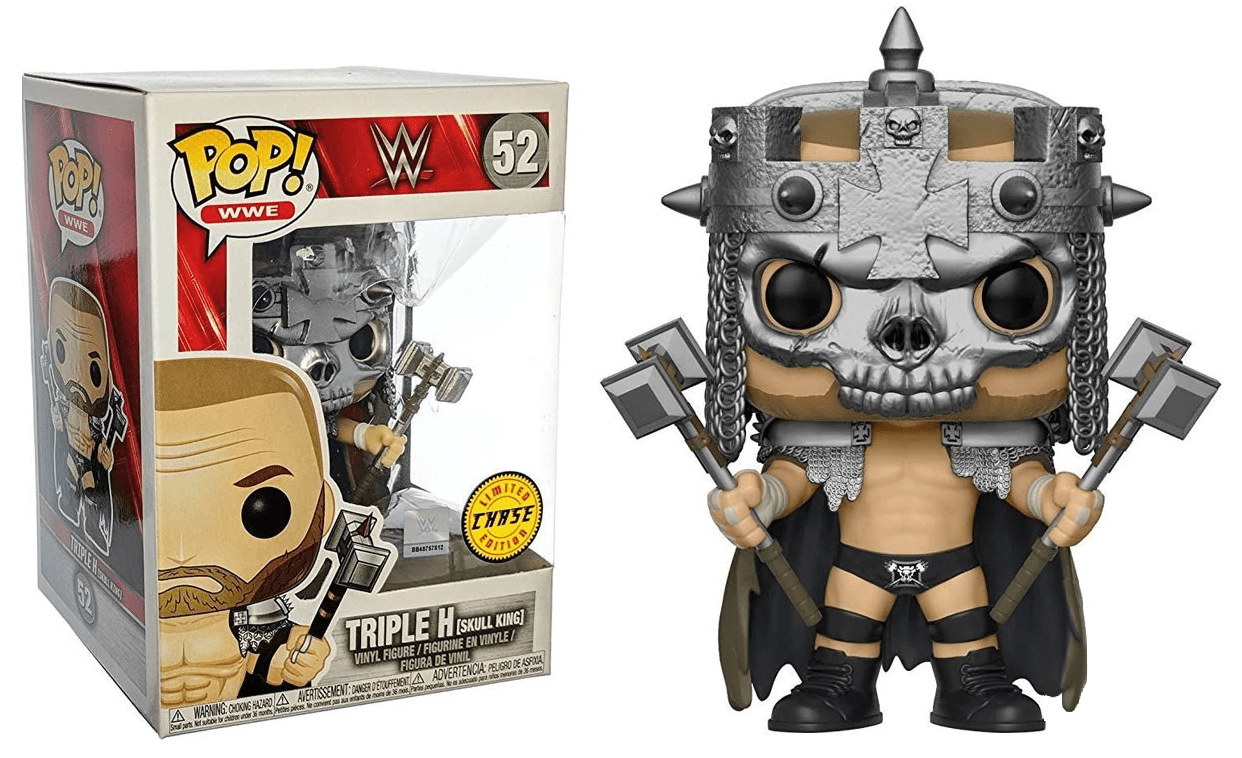 Funko Pop Vinyl WWE 52 Triple H Skull King Chase Figure