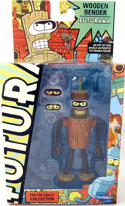 Futurama Series 9 Wooden Bender Action Figure