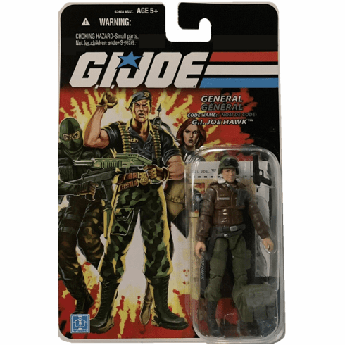 G.I. Joe 25th Anniversary Canada Card Hawk Figure