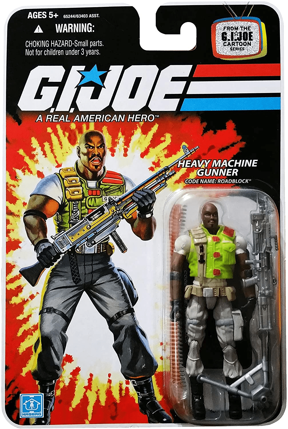 G.I. Joe 25th Anniversary Roadblock Figure