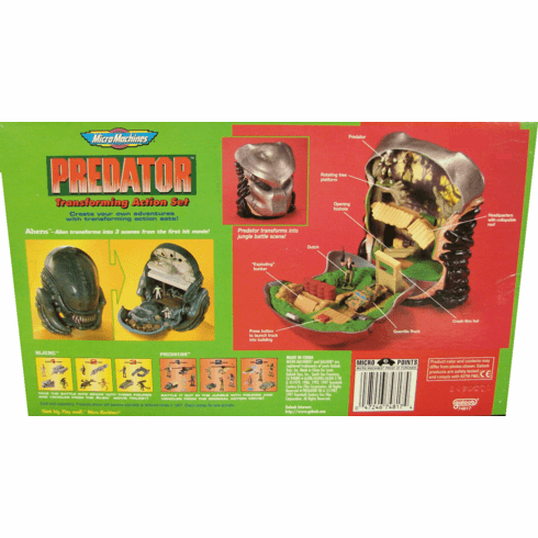 Galoob Micro Machines Predator Transforming Action Set