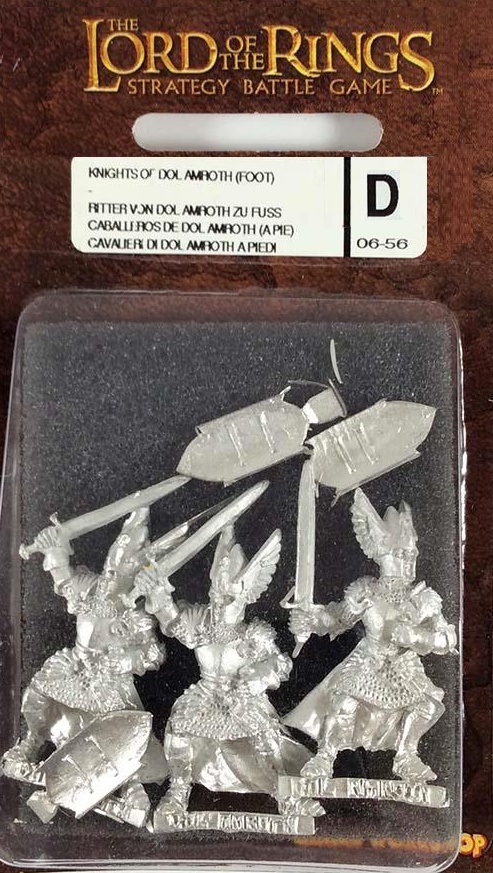 GW Lord of the Rings Two Towers Knights of Dol Amroth Miniatures