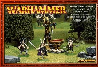 Games Workshop Warhammer Dark Elf Cauldron of Blood Miniature Set